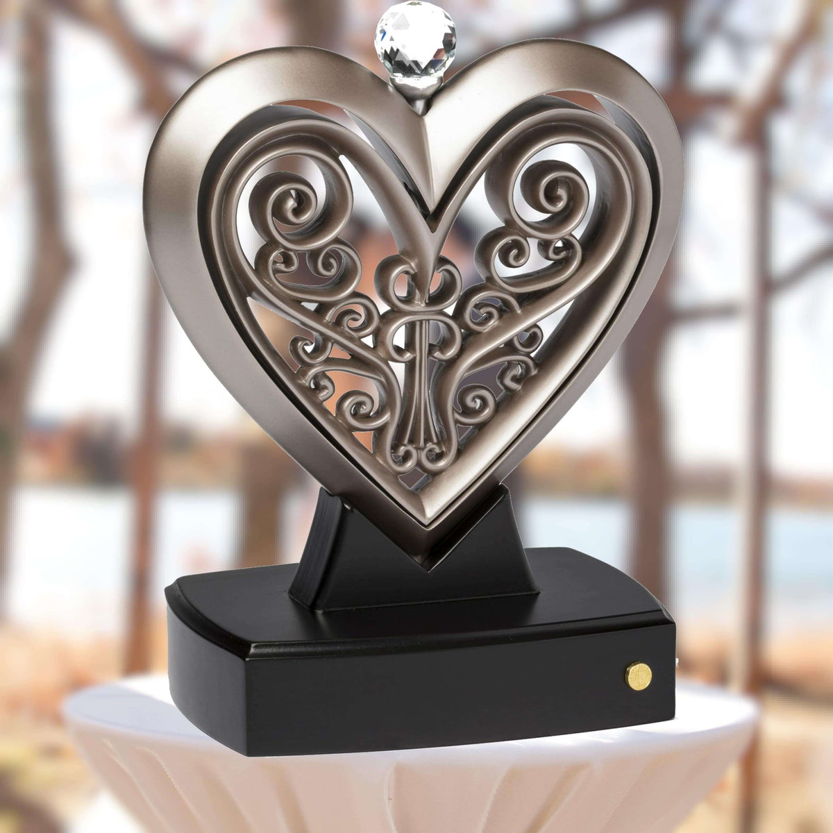 Platinum & Gemstone Heart Home Decor | Unity Cross – UnityCross