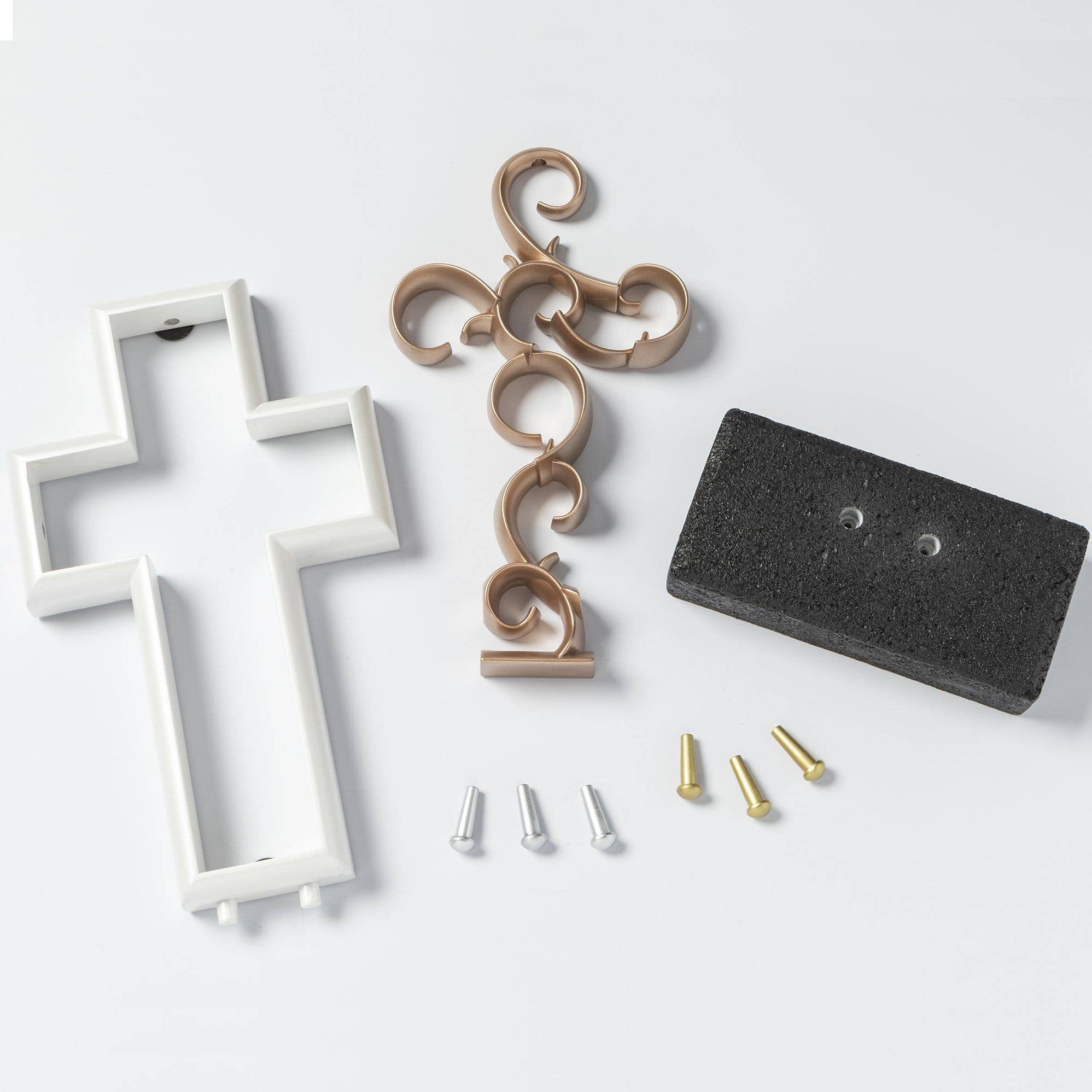 Pearl White & Rose Gold – UnityCross