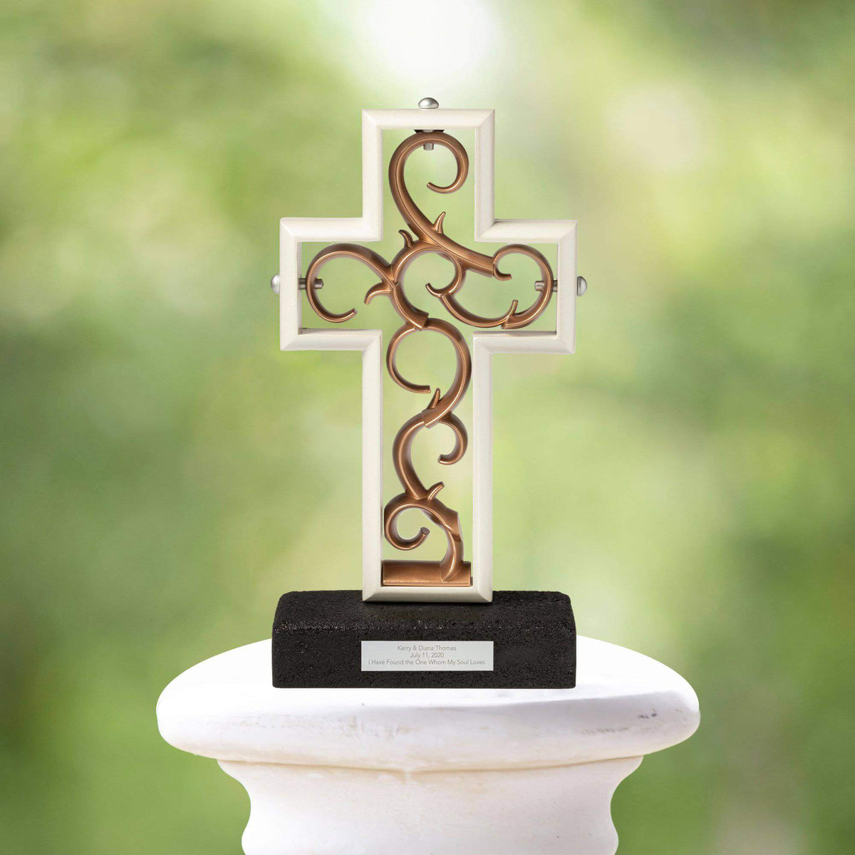 Unity Cross Ceremony, Beautiful Wedding Idea, Unity Candle Alternative ...