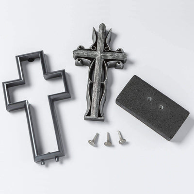 Coal Black Wooden Cross – UnityCross