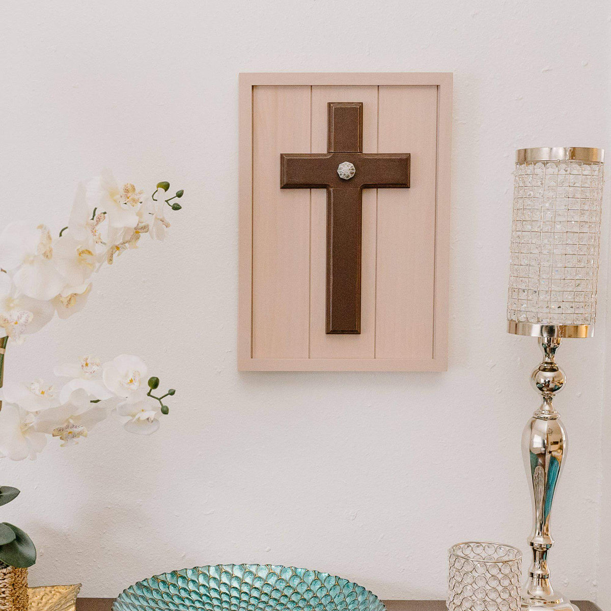 Light Ivory Unity Cross for your Wall – UnityCross