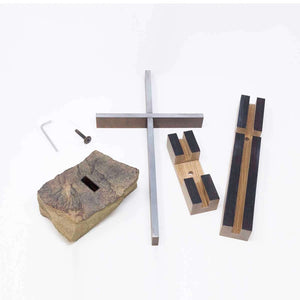 Hand-Finished, Charred White Oak Wedding Unity Cross Ceremony – UnityCross