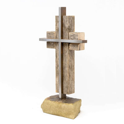 Reclaimed Barnwood & Solid Steel – UnityCross