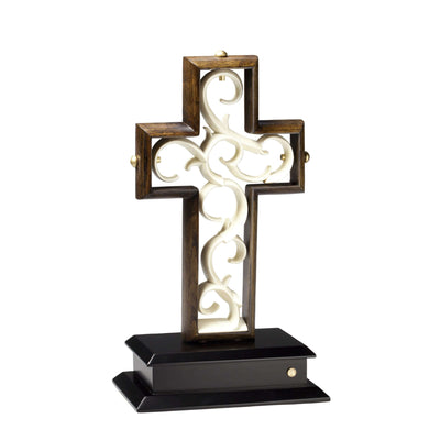 Vintage Cross Decor - Umber & Ivory Finish – UnityCross