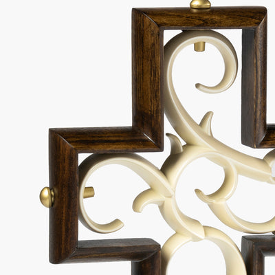 Vintage Cross Decor - Umber & Ivory Finish – UnityCross