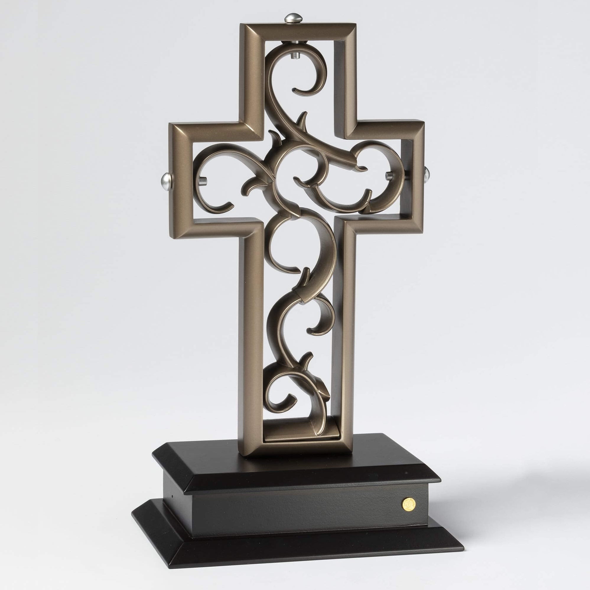 Wood Cross Decor - Platinum Finish | Unity Cross – UnityCross